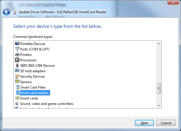 Update: How to install Windows x64 drivers for the Schlumberger Reflex ...